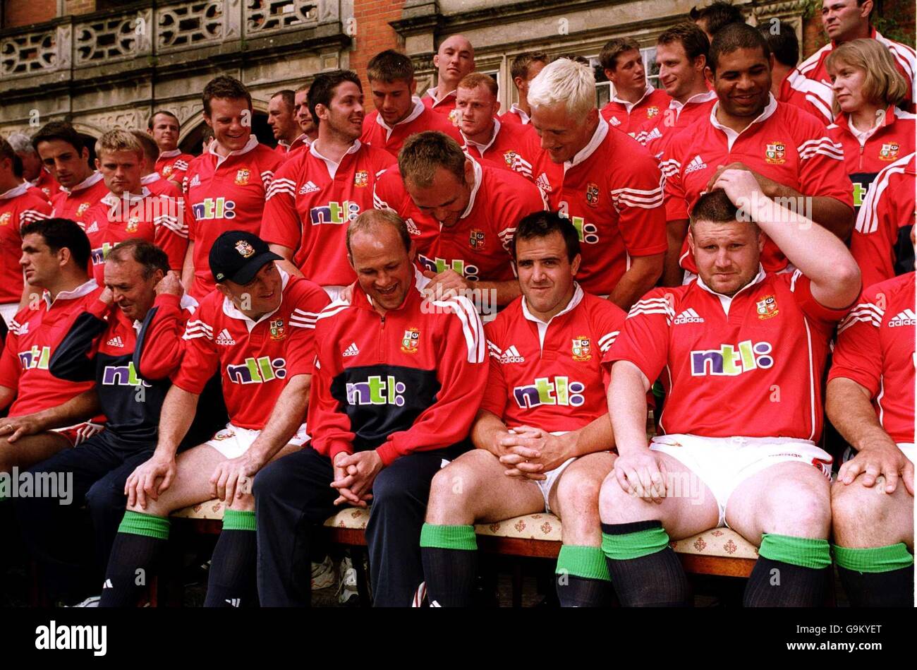 Rugby Union - British Lions Press Conference. British Lions' team ...