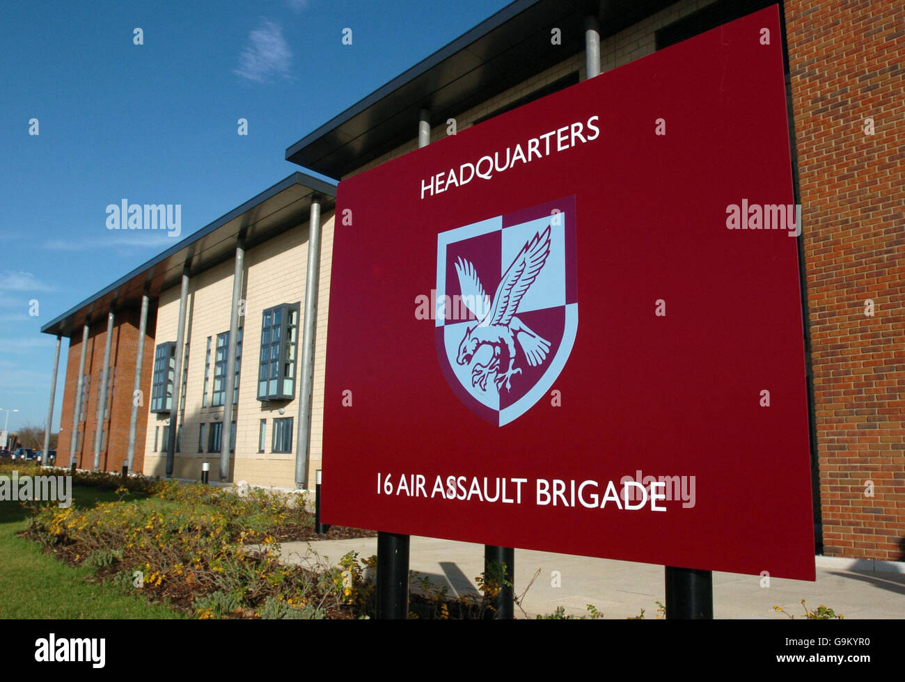 The headquarters of 16 air assault brigade colchester garrisson hi-res ...