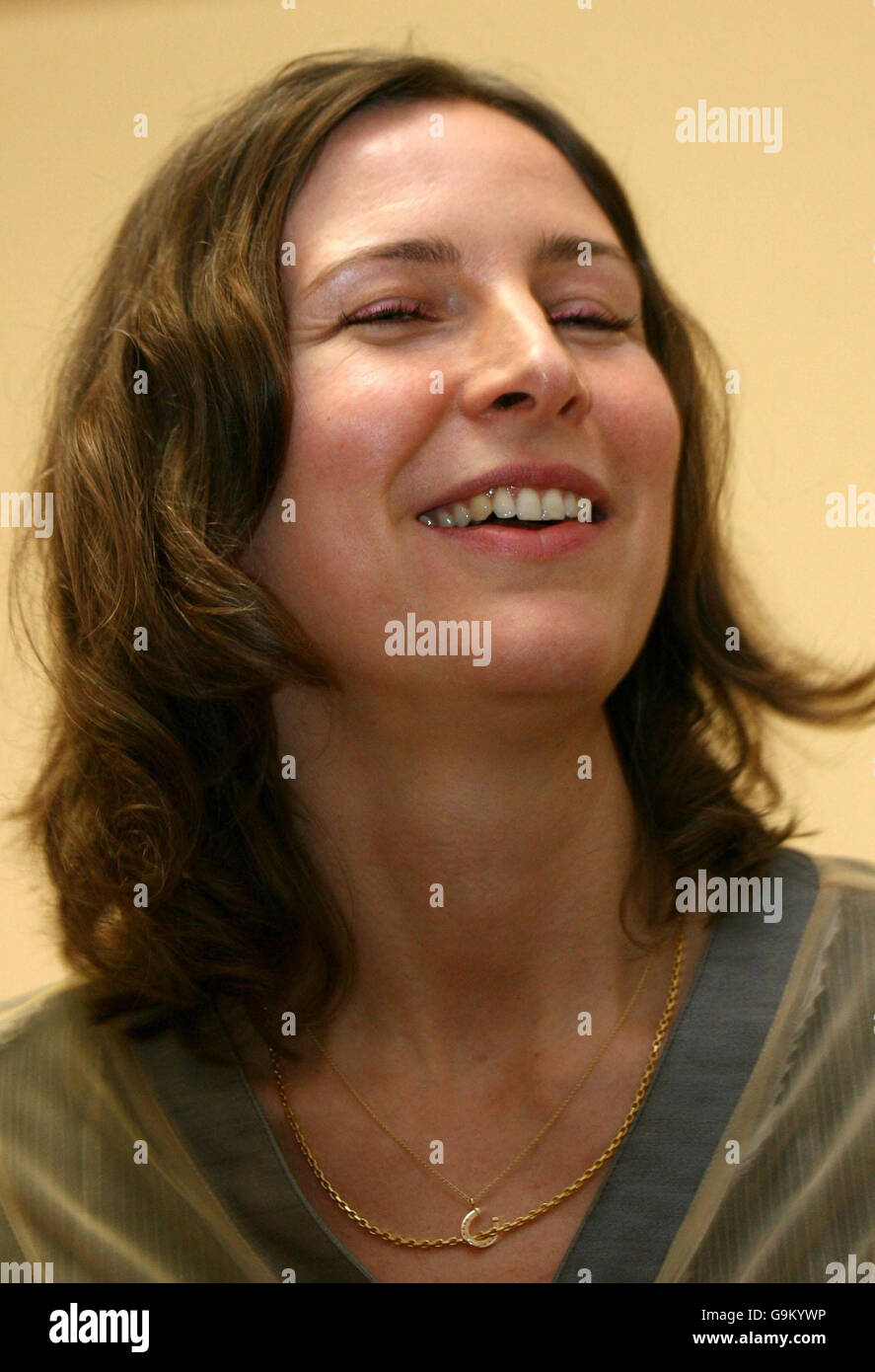 Painter Tomma Abts smiles after winning the Turner Prize, at Tate ...