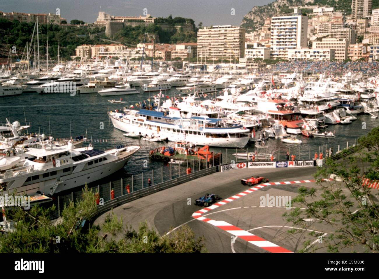 Aerial view action f1 general marina boats hi-res stock photography and ...