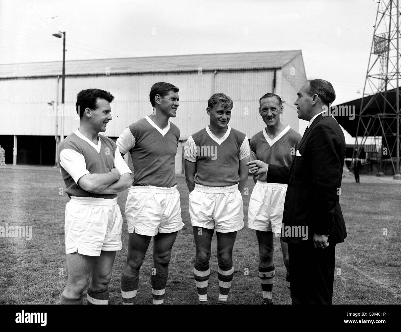 Doug moran and jimmy leadbetter Black and White Stock Photos & Images ...