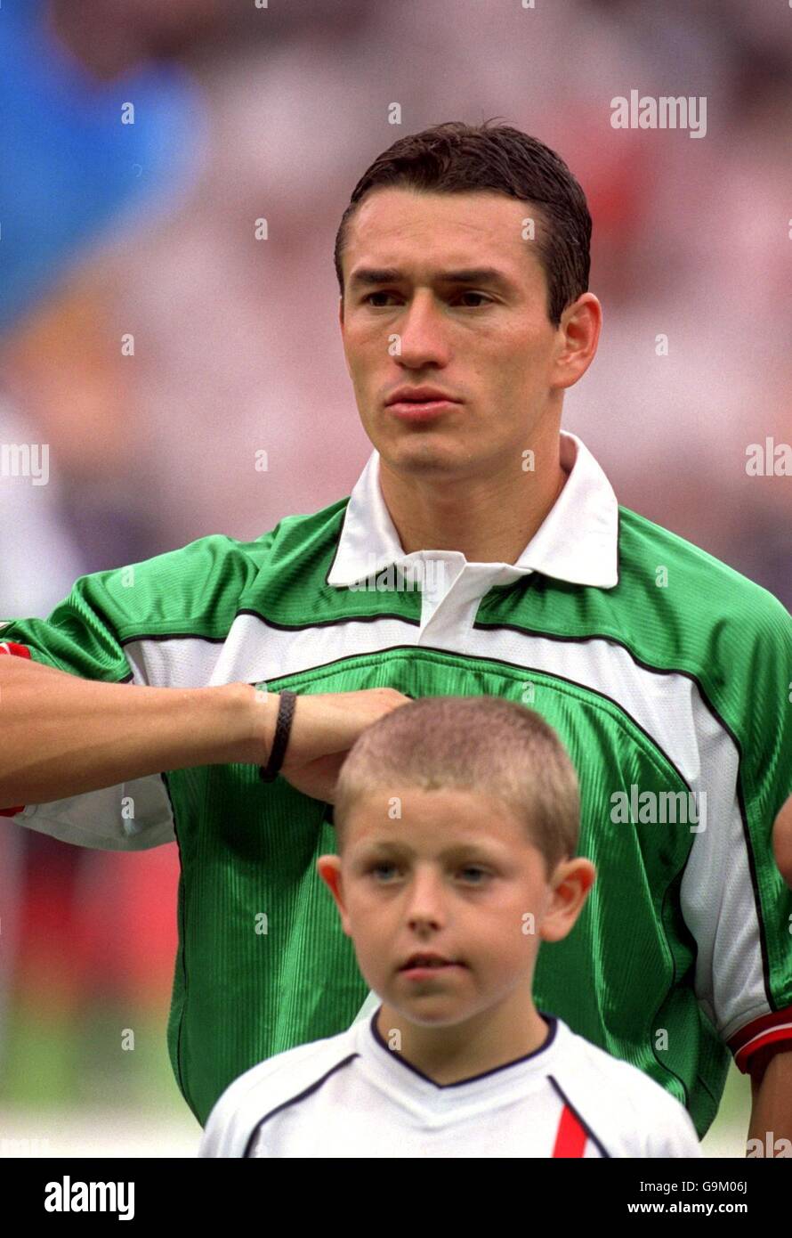 International Soccer - Friendly - England v Mexico. David Oteo, Mexico ...