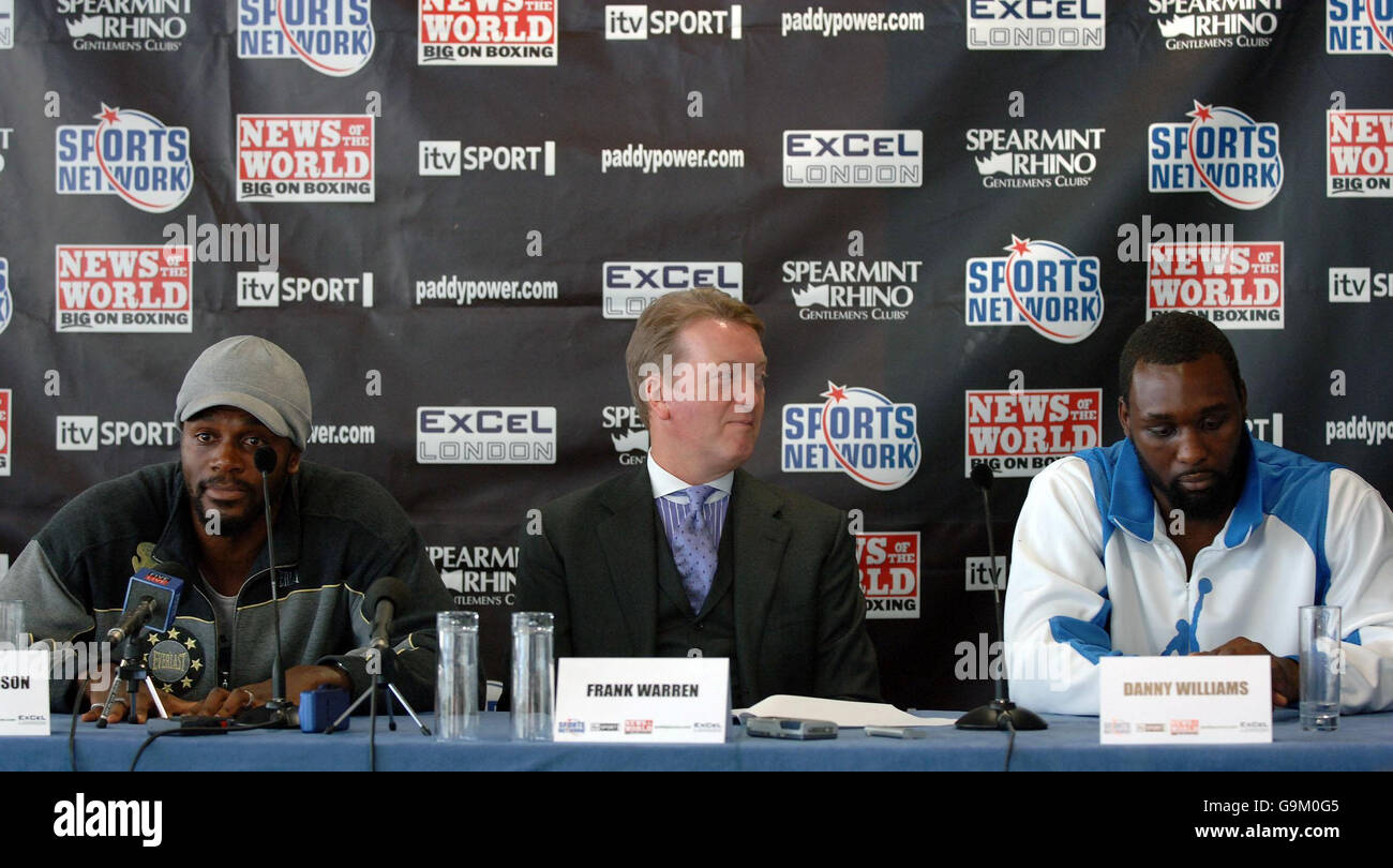 Olympic heavyweight boxing champion audley harrison hi-res stock ...