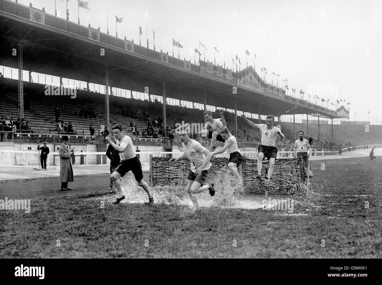 Athletics - London Olympic Games 1908 - 3200m Steeplechase - Final ...