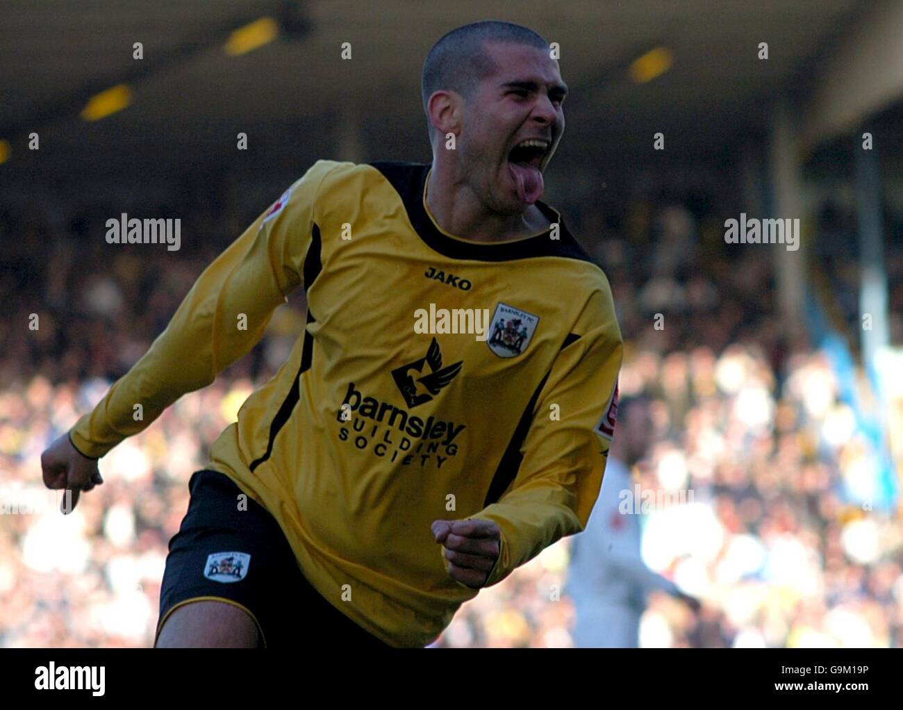 Barnsleys daniel nardiello celebrates goal hi-res stock photography and ...