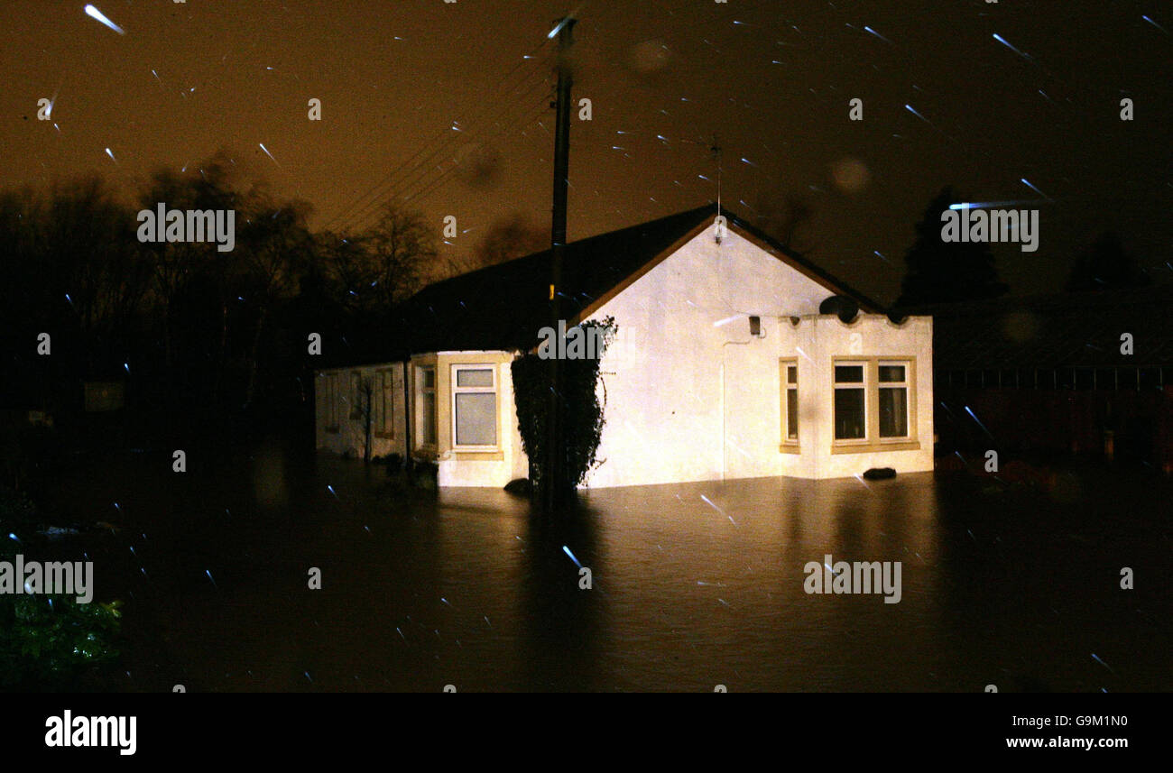 Severe weather in Scotland Stock Photo - Alamy