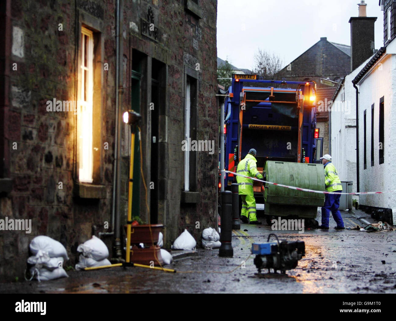 Severe weather in Scotland Stock Photo - Alamy