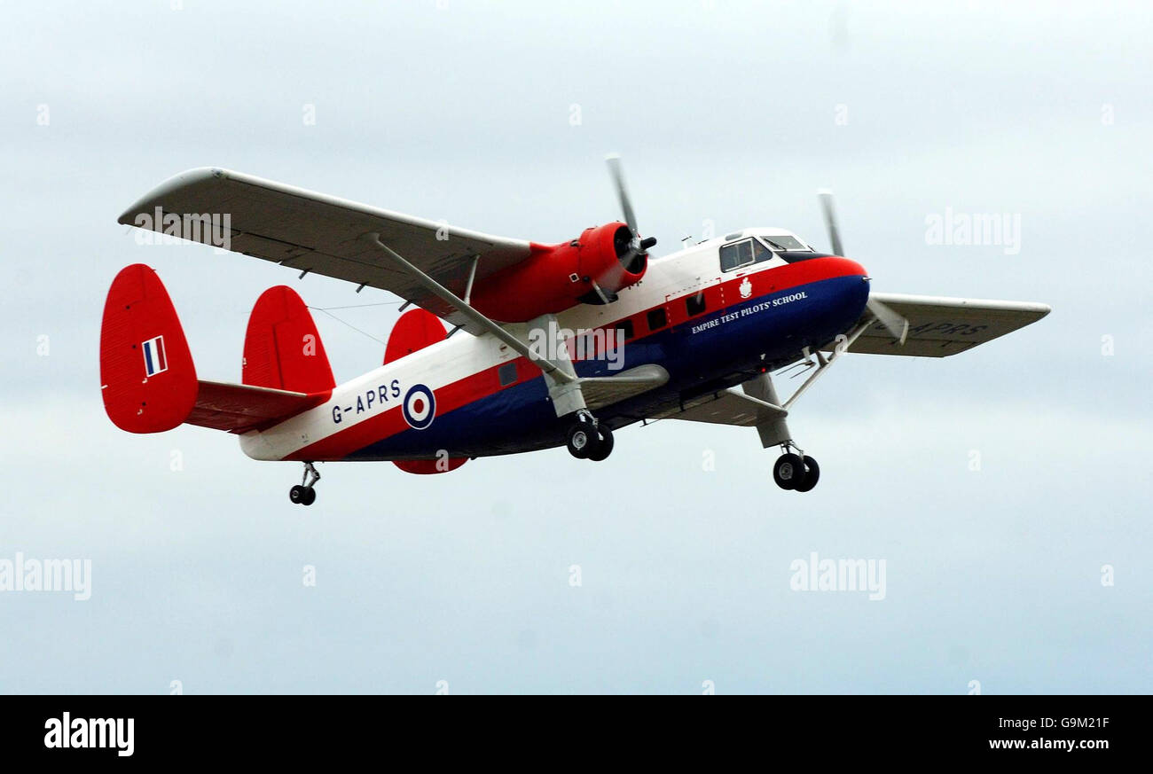 Classic planes fly at Coventry airport Stock Photo - Alamy