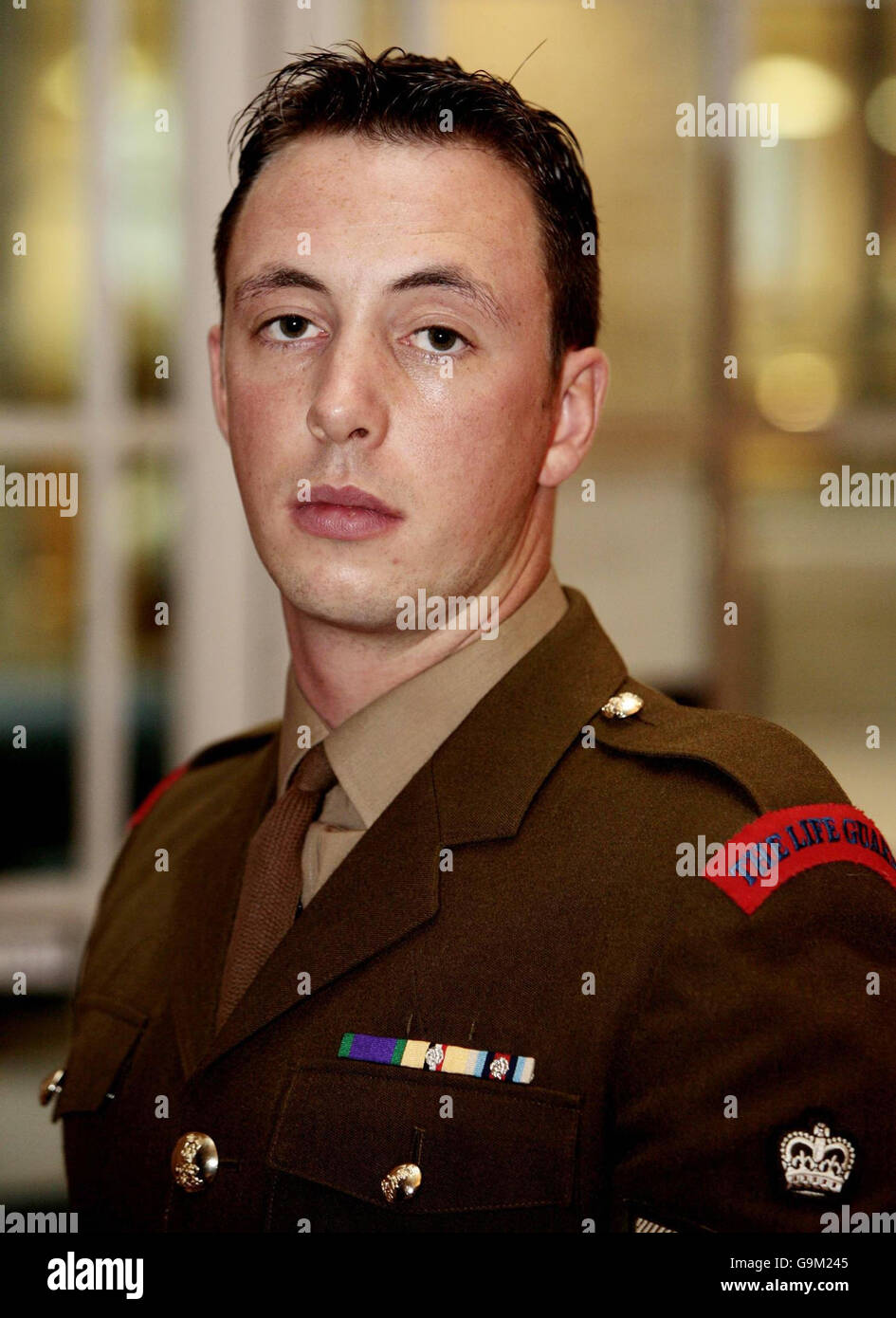 Lance corporal of the horse andrew radford conspicuous gallantry cross ...