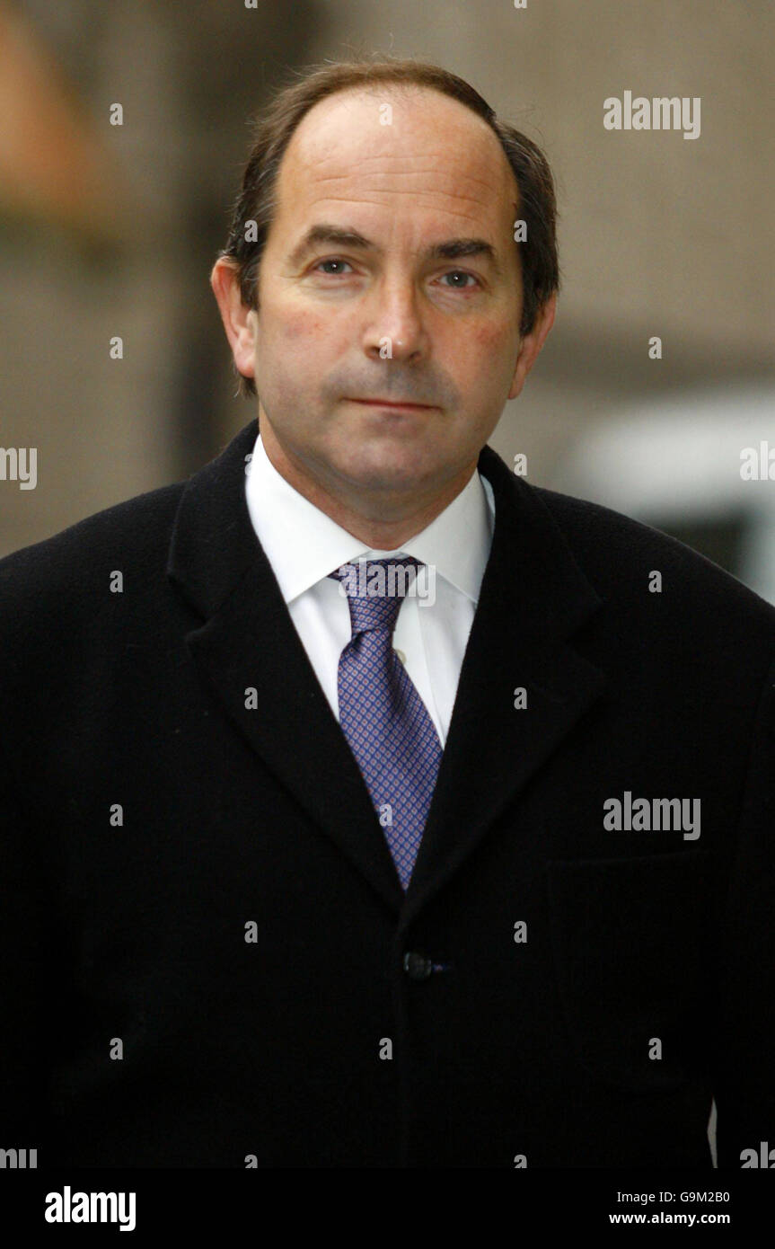The rev david smith arrives at bristol crown court hi-res stock ...