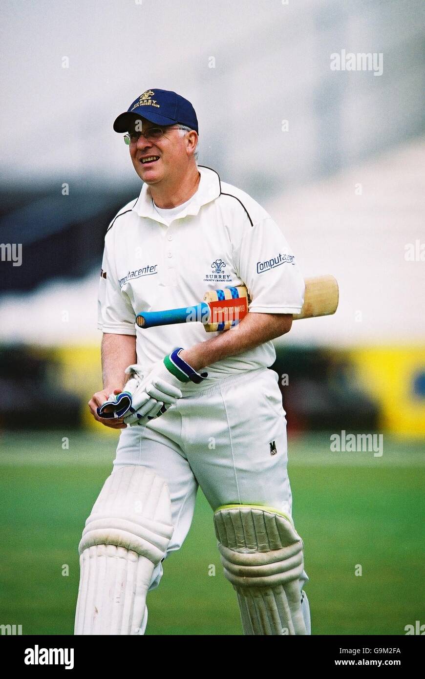 Cricket surrey sponsor 6 a side oval hi-res stock photography and ...