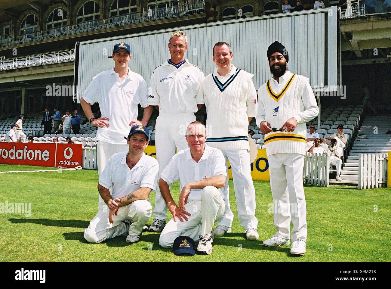 Cricket - Surrey Sponsor six-a-side day, The Oval Stock Photo - Alamy