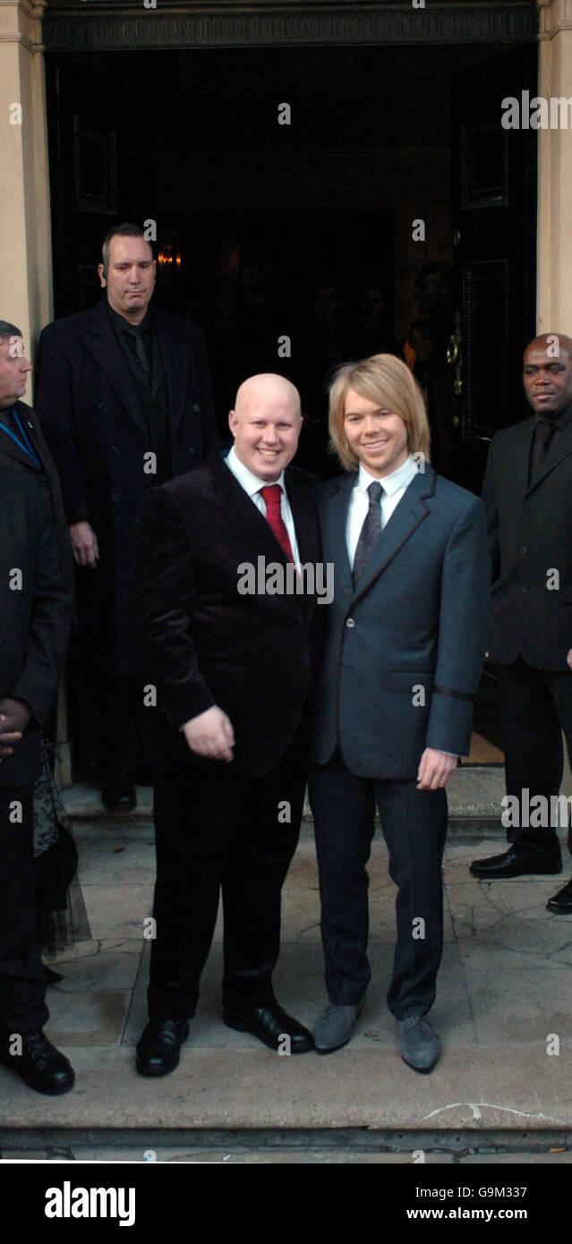 Matt Lucas and Kevin McGee Civil Ceremony - London Stock Photo - Alamy