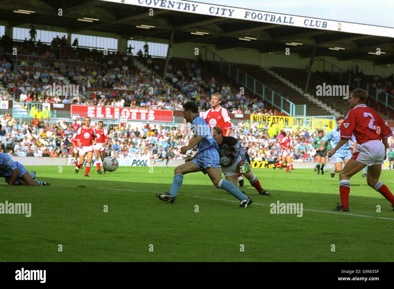 David smith fa premier league coventry city highfield road hi-res stock ...