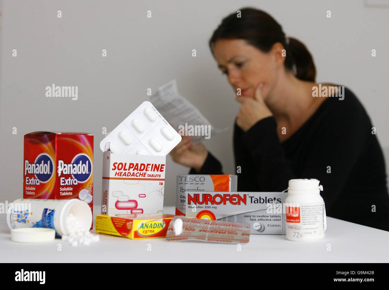 Generic health pix - tablets Stock Photo - Alamy
