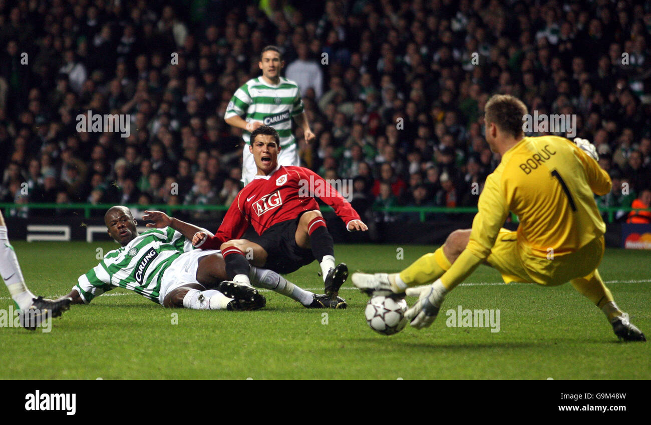 Soccer uefa champions league group celtic manchester united celtic park ...