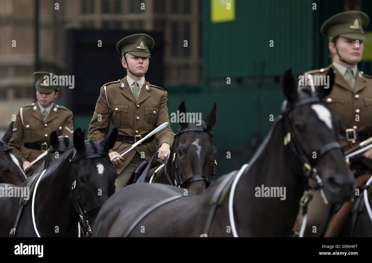 Horse artillery first world war hi-res stock photography and images - Alamy
