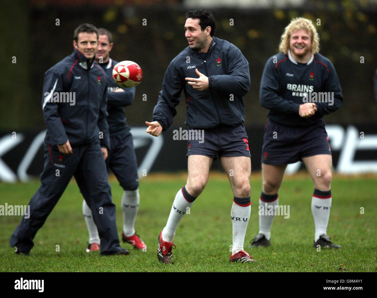 Stephen jones during the training session at sophia gardens hi-res ...