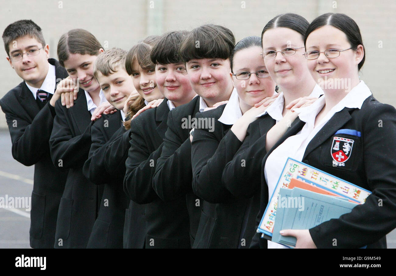 Zoe neil all surname called smith all attend same school hi-res stock ...