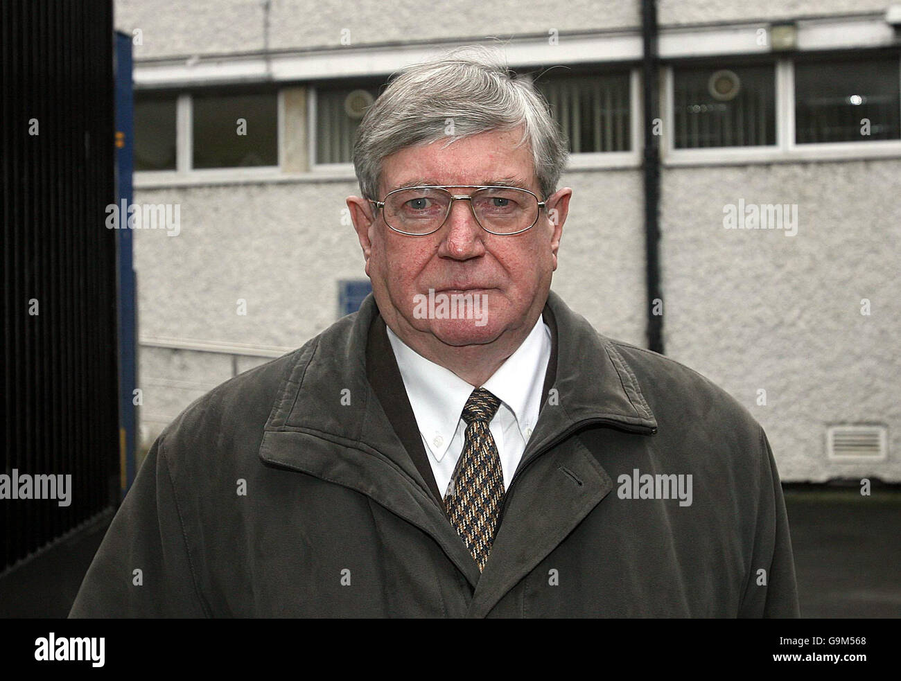 Ray Burke a former Fianna Fail Minister leaving the Mahon Tribunal in ...