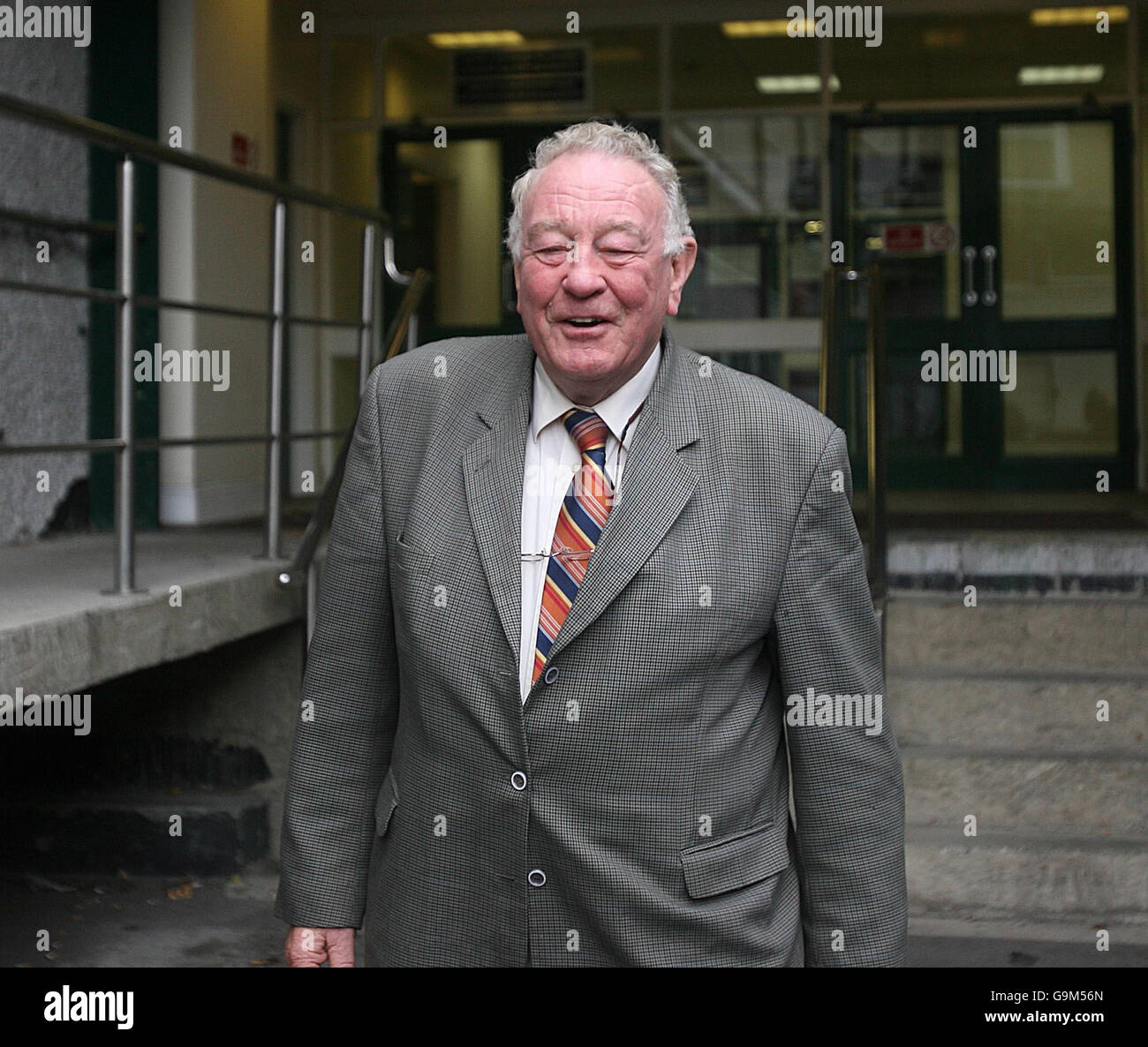 Jim Fay, a former Fine Gael councillor, leaving the Mahon Tribunal in ...