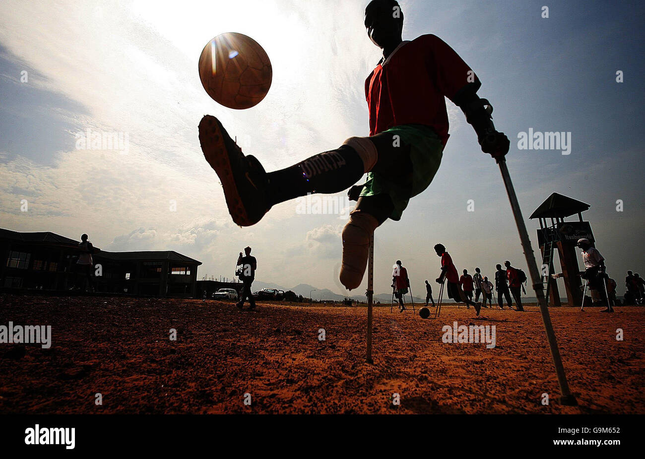 Amputee football africa hi-res stock photography and images - Alamy