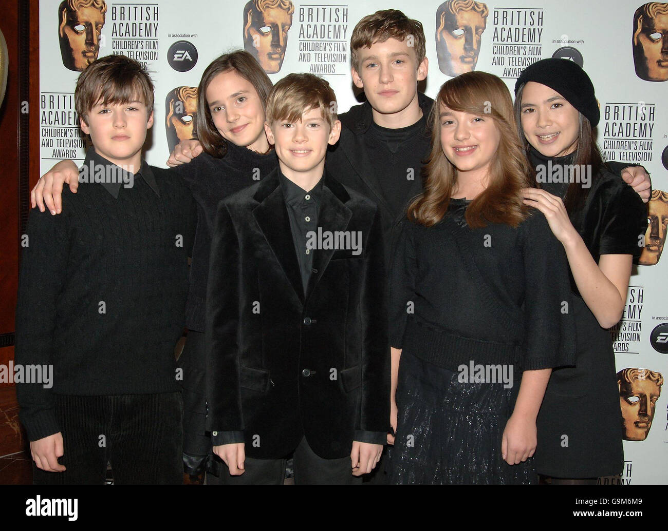 Angelis arrive for the BAFTA Children's Film & Television Awards at the ...