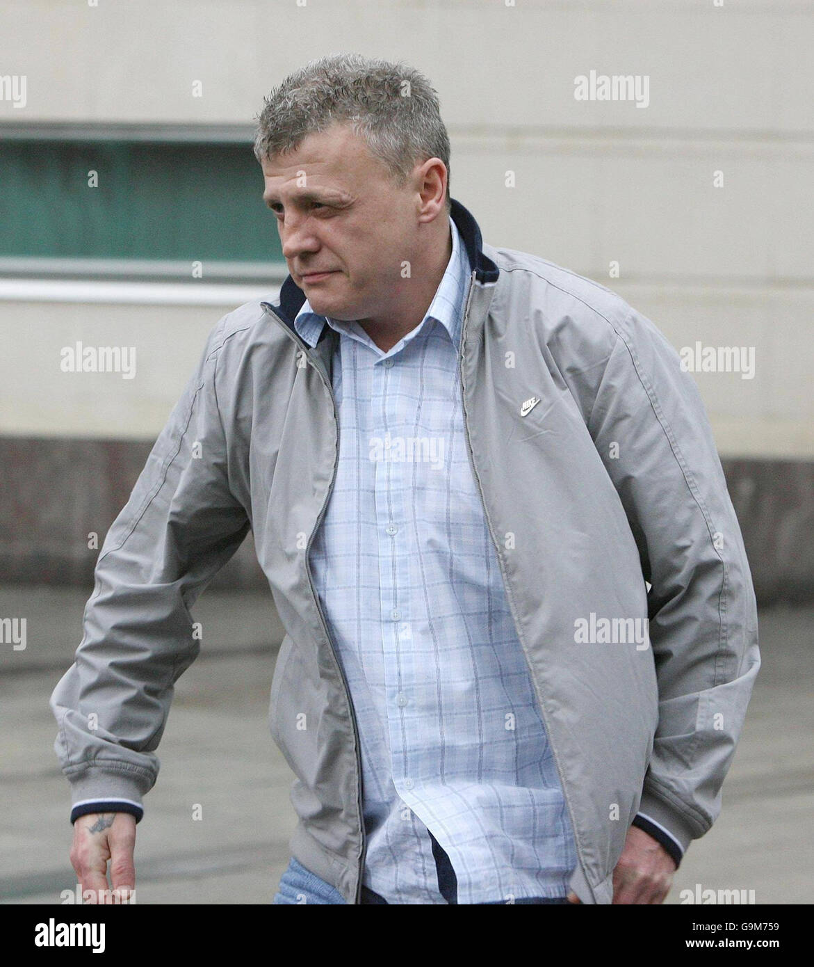 William "Mo" Courtney leaves Belfast High court after the court heard ...