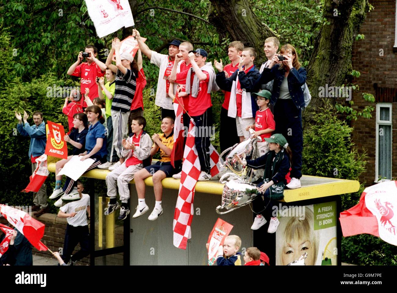 Soccer - Liverpool Trophy Parade Stock Photo - Alamy