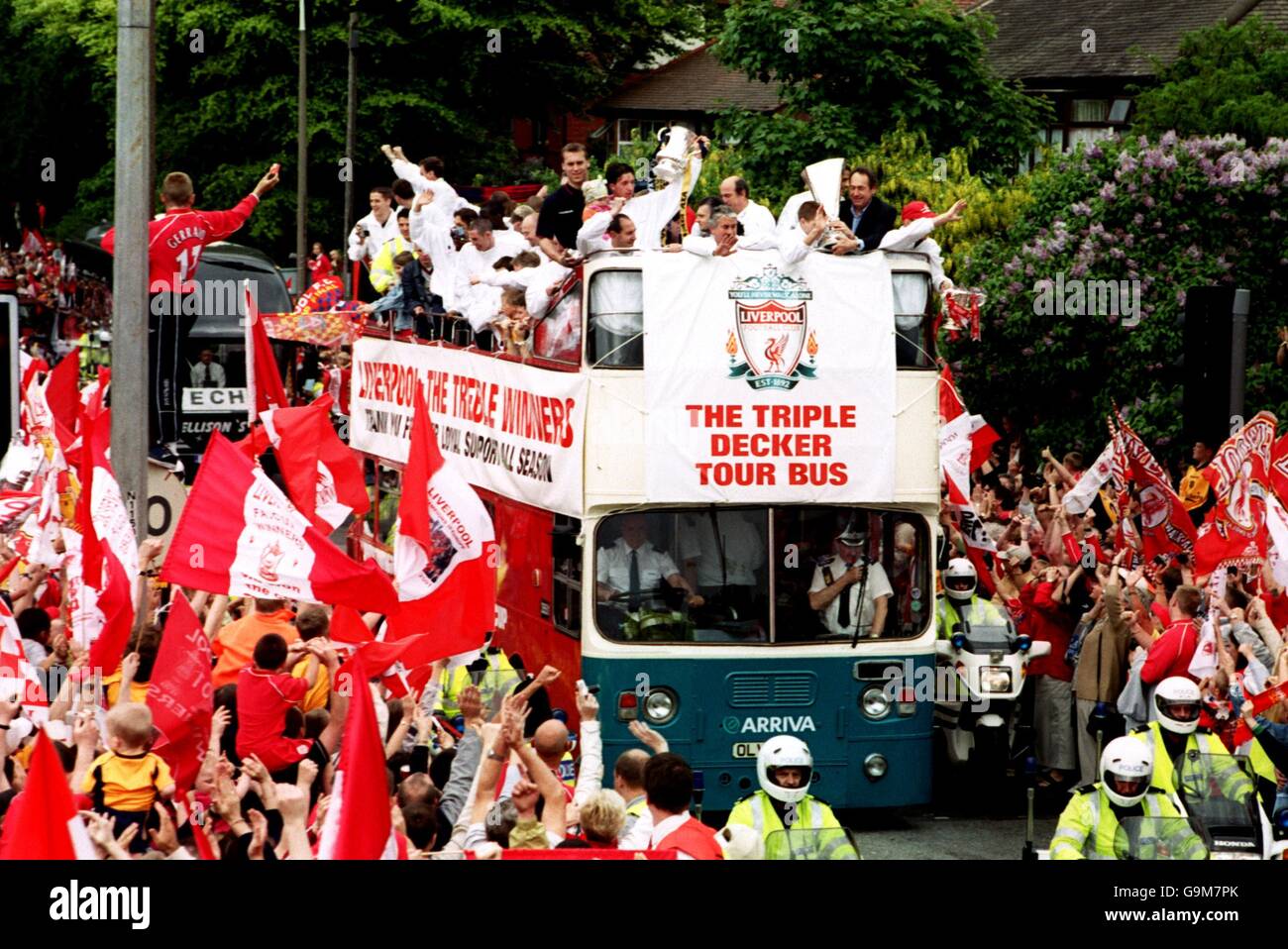 Soccer - Liverpool Trophy Parade Stock Photo - Alamy