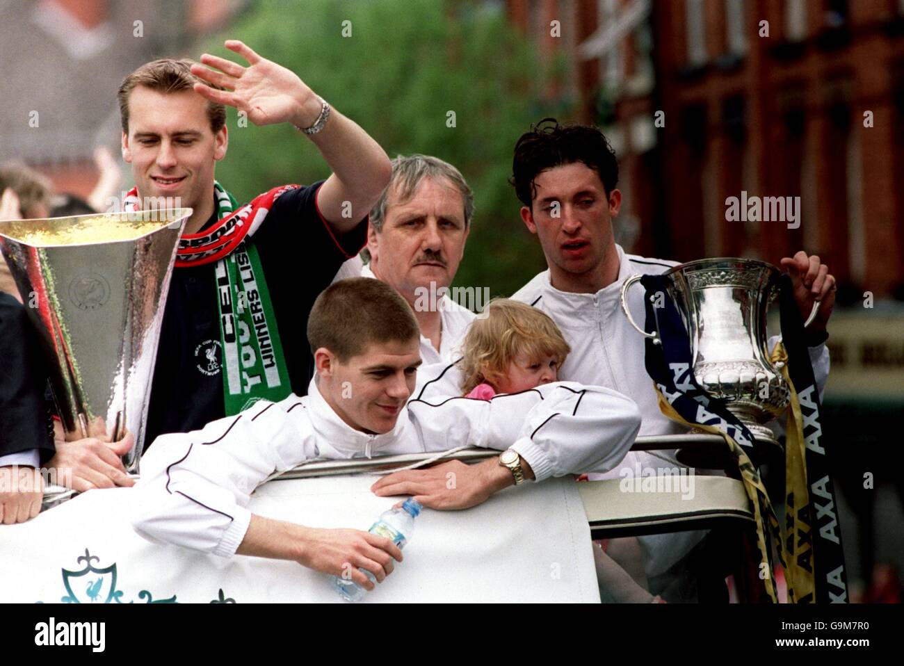Soccer - Liverpool Trophy Parade Stock Photo - Alamy