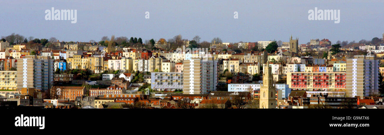 Bristol views. General views of the Bristol skyline Stock Photo - Alamy