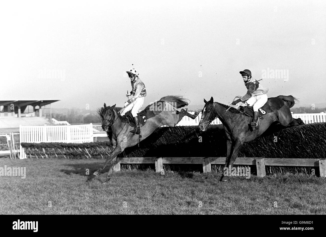 Horse Racing - Hennessy Cognac Gold Cup - Newbury Racecourse. The favourite Bregawn ridden by ...