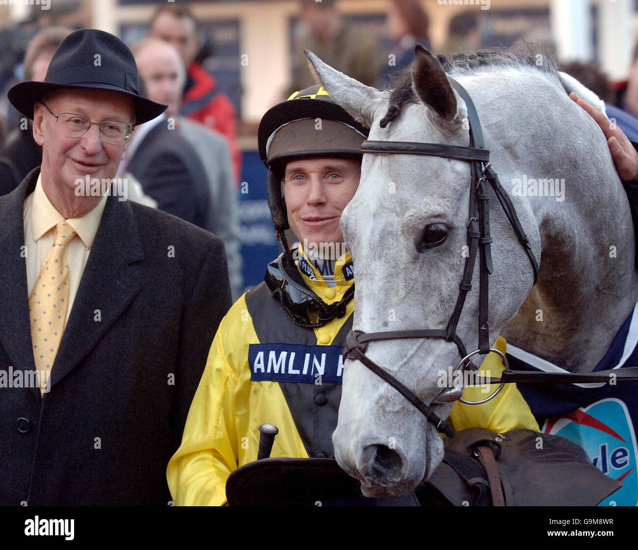 Detroit City with owner Terry Warner and jockey Richard Johnson after ...