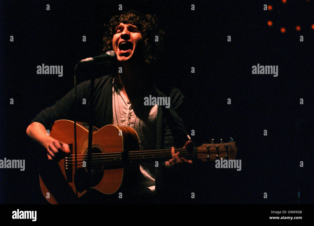 The Kooks frontman Luke Pritchard performs during the XFM ...