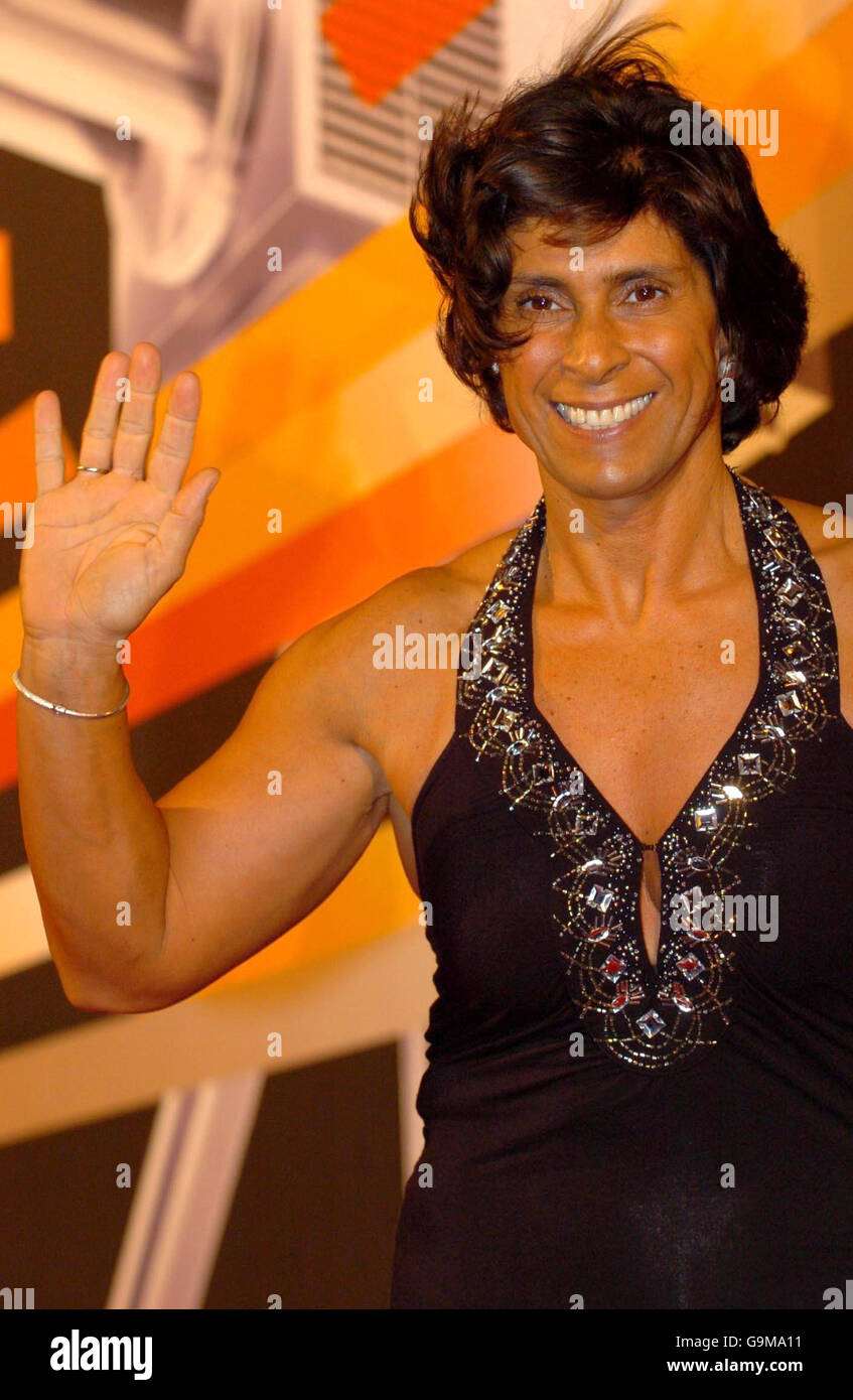 Fatima Whitbread arrives at the NEC in Birmingham for the BBC Sports ...