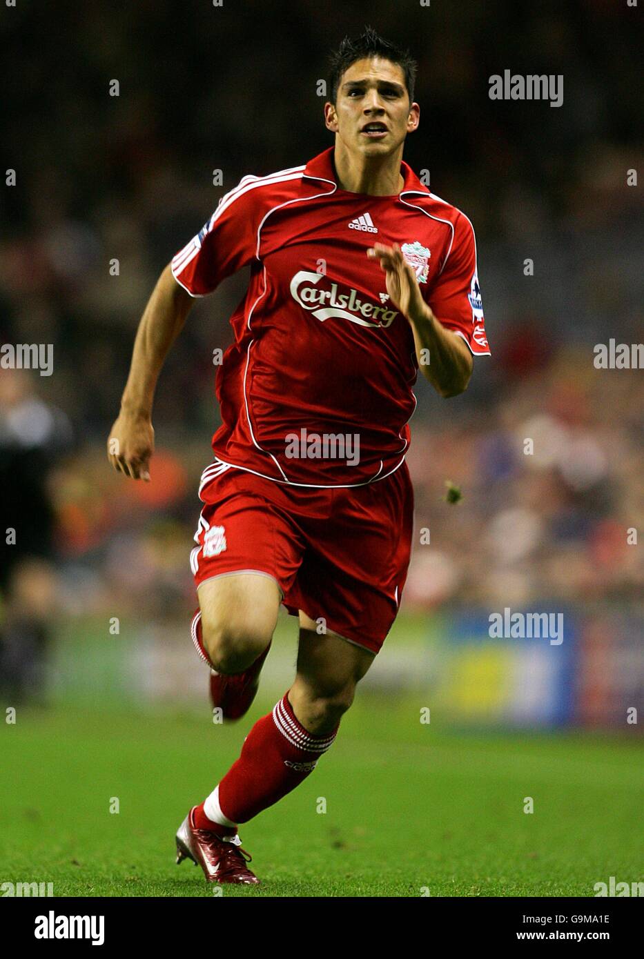 Soccer - FA Barclays Premiership - Liverpool v Fulham - Anfield. Mark ...