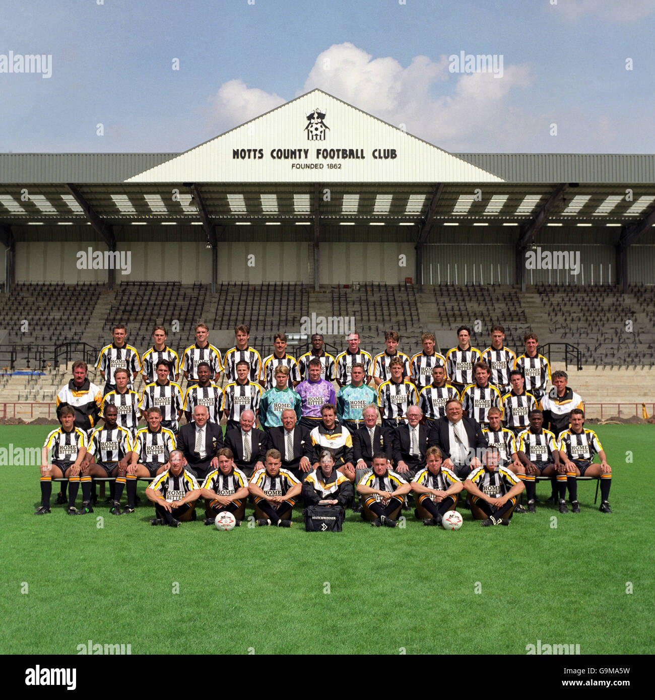 NOTTS COUNTY PHOTO CALL Stock Photo - Alamy