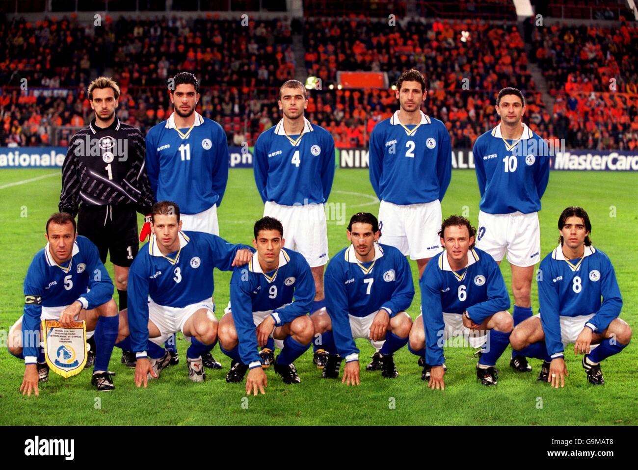 Soccer - World Cup 2002 Qualifier - Group Two - Holland v Cyprus Stock ...