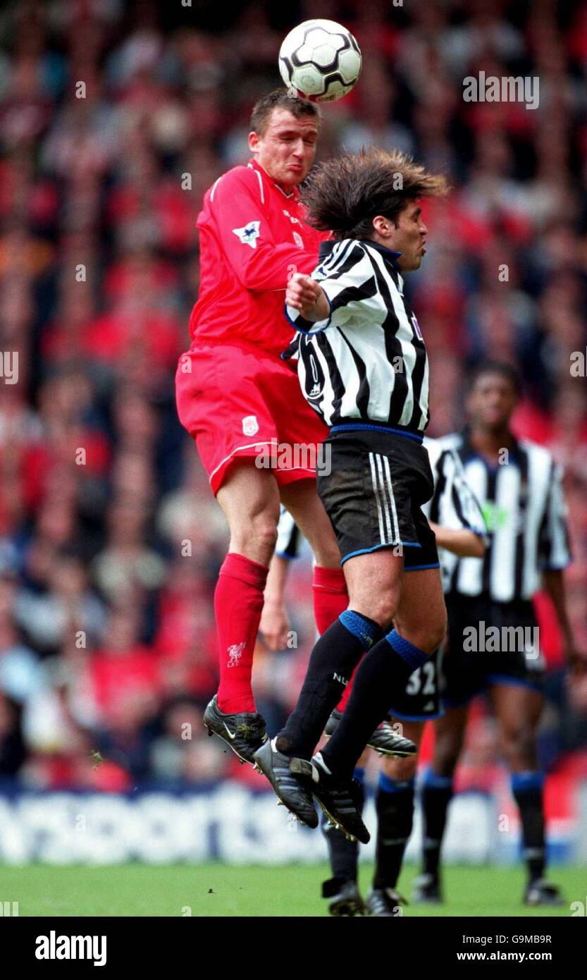 Newcastle uniteds clarence acuna l hi-res stock photography and images ...