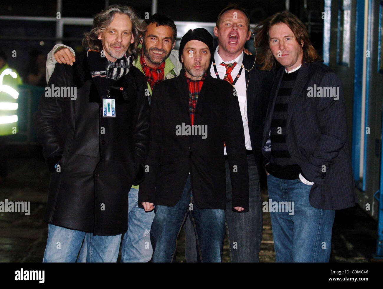 Wet Wet Wet (left to right) Graeme Clark, Marti Pellow, Neil Mitchell ...