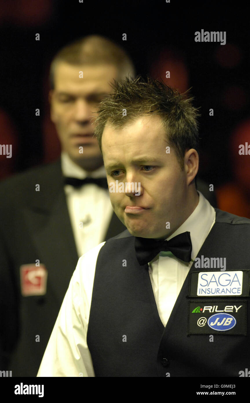 Snooker - SAGA Insurance Masters 2007 - Wembley Arena. Scotland's John ...
