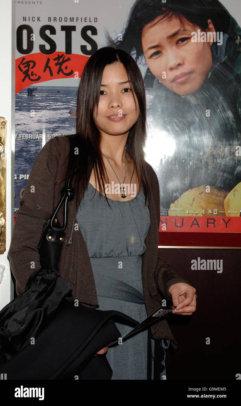 Star of the film Ai Qin Lin arriving for a benefit screening of Nick ...