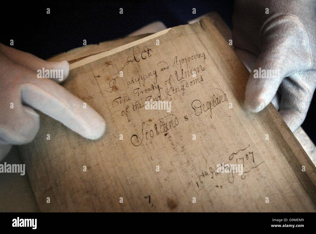 The act of union 1707 hi-res stock photography and images - Alamy