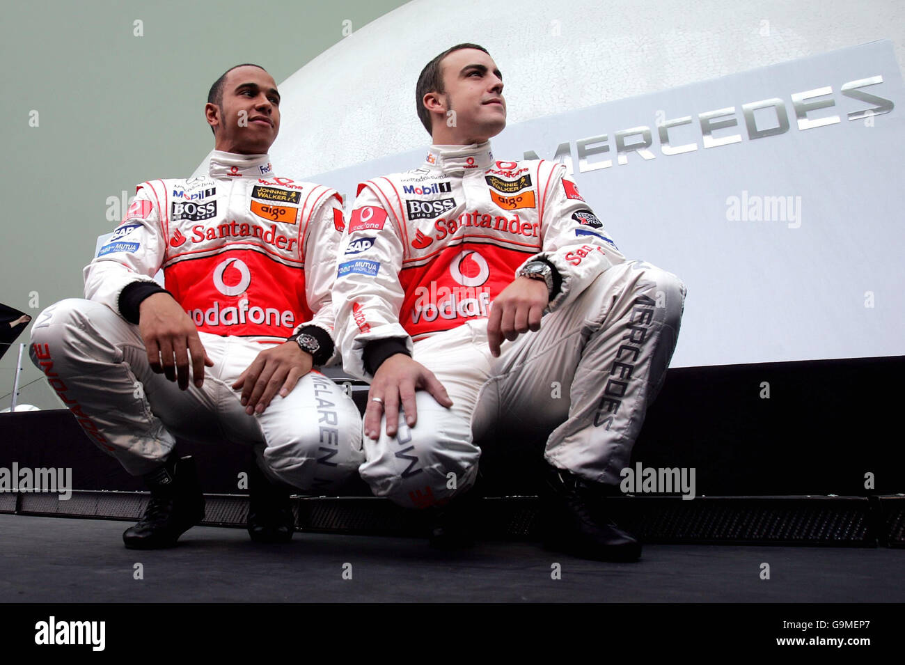 2007 vodafone mclaren mercedes hi-res stock photography and images - Alamy