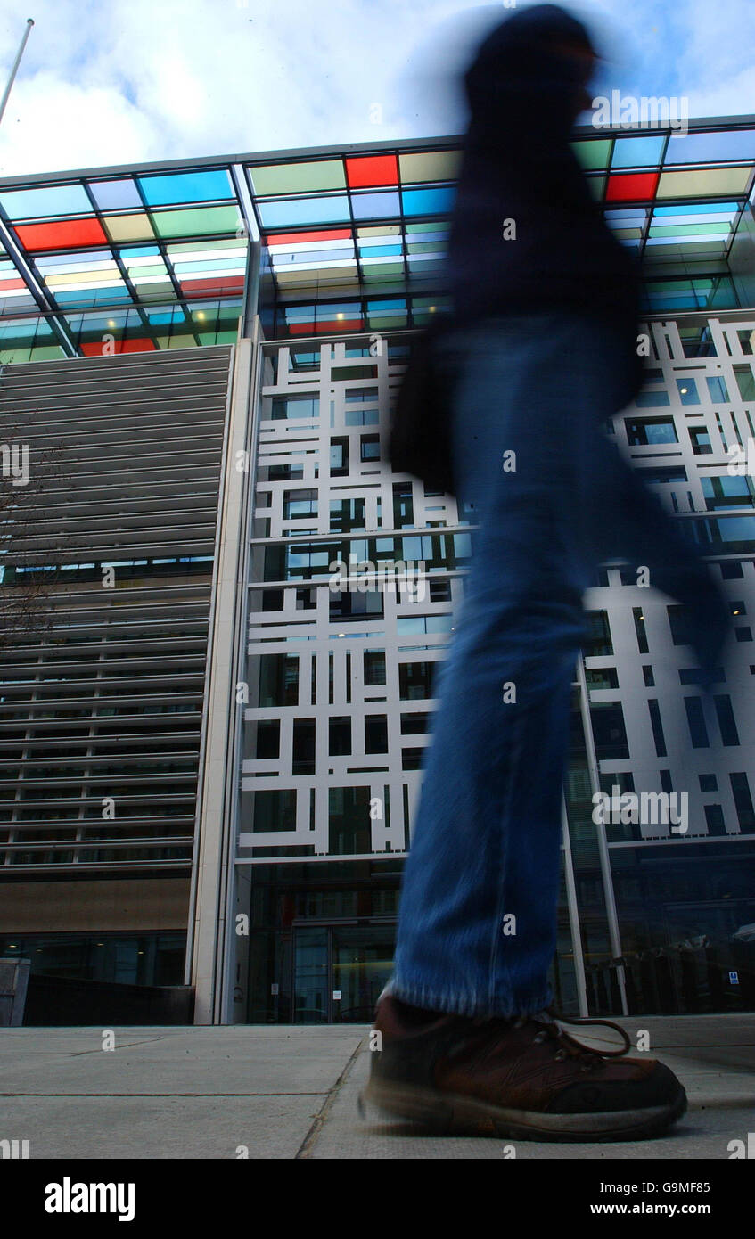The home office in marsham street in central london hi-res stock ...