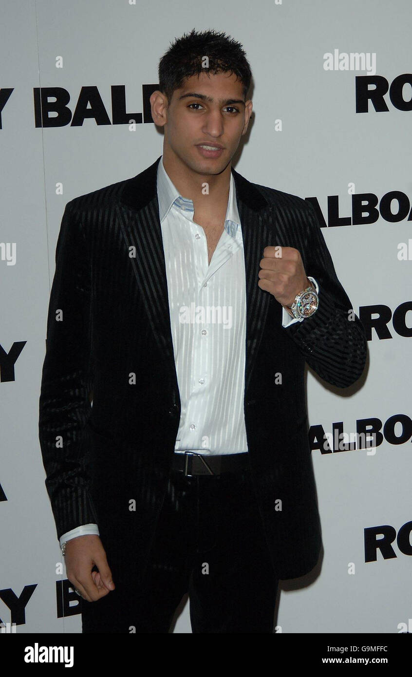 UK Premiere of Rocky Balboa - London Stock Photo - Alamy