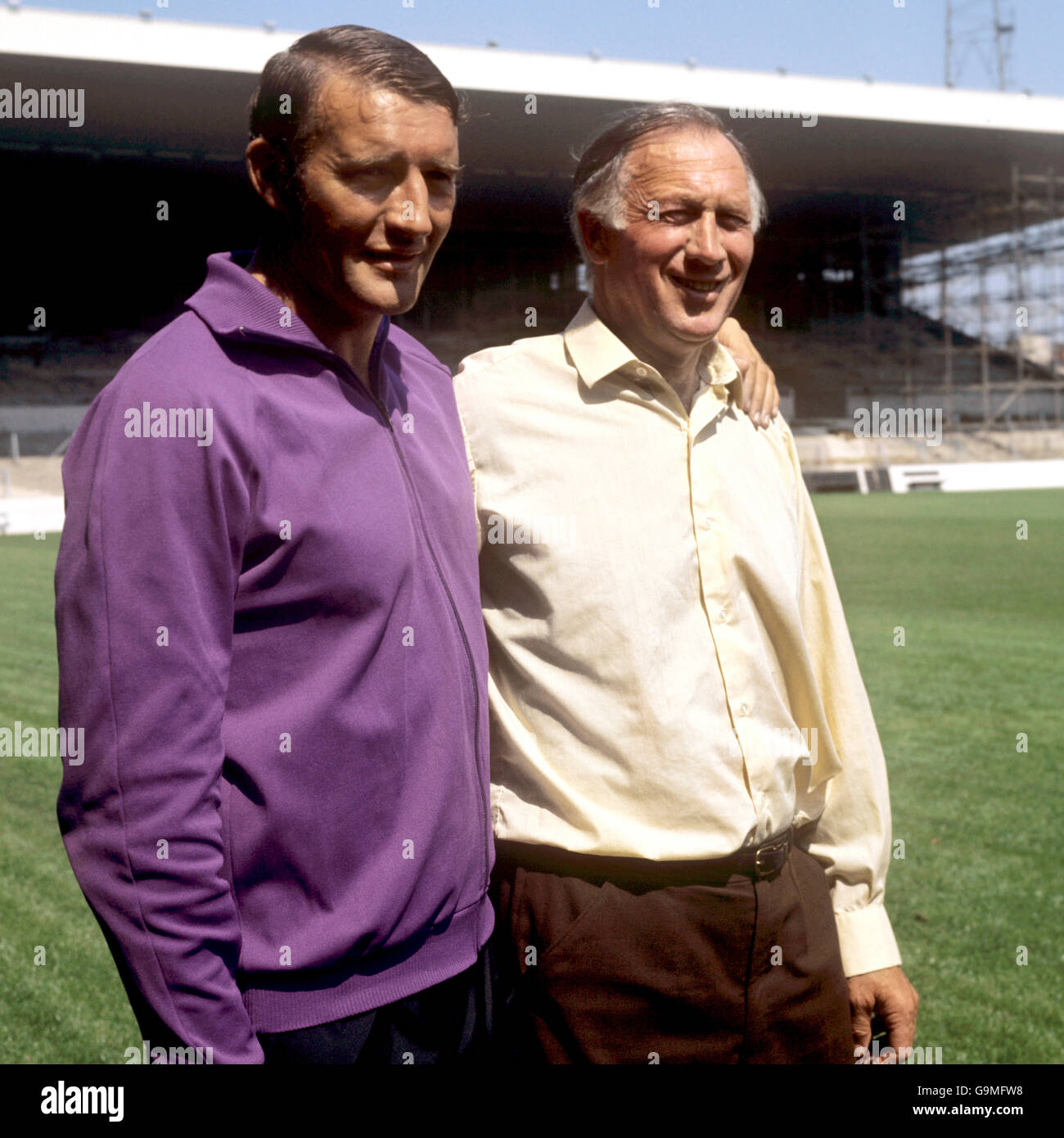 Manchester city coach malcolm allison hi-res stock photography and ...