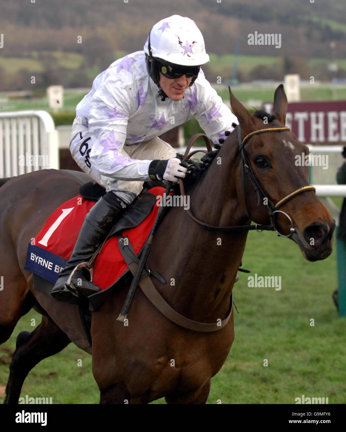 Full length action riding race antony anthony ap a p tony hi-res stock ...