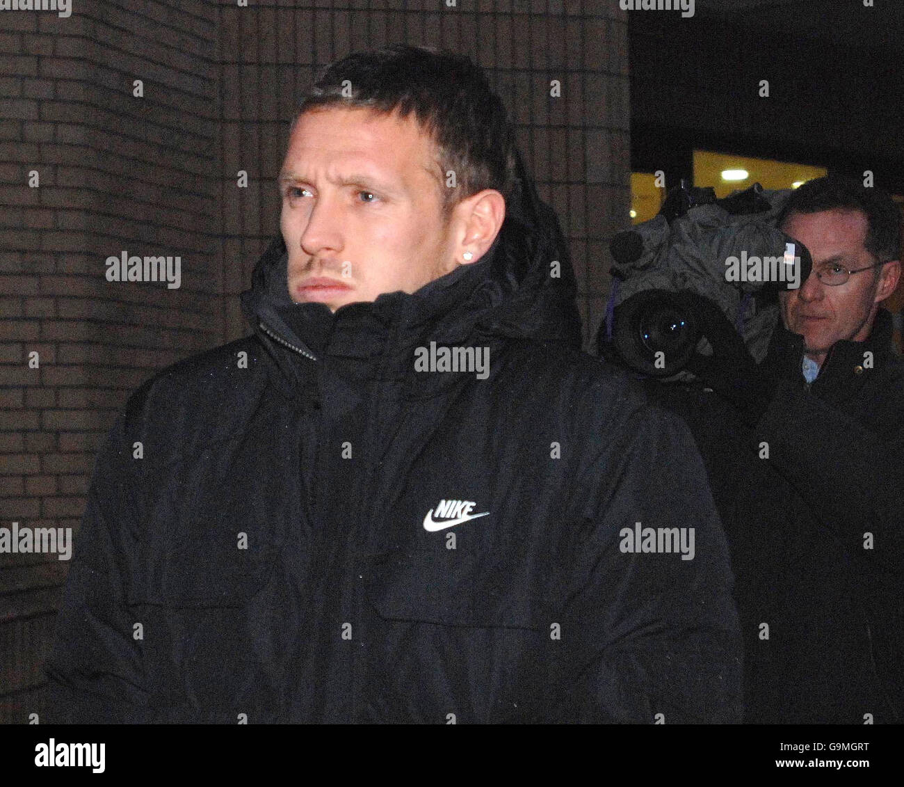 Craig Bellamy in court Stock Photo - Alamy